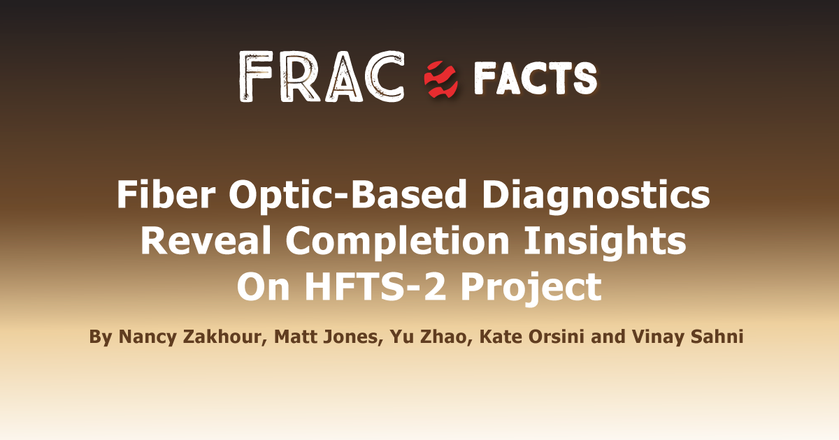 Fiber Optic-Based Diagnostics Reveal Completion Insights On HFTS-2 Project | Frac Facts | Magazine